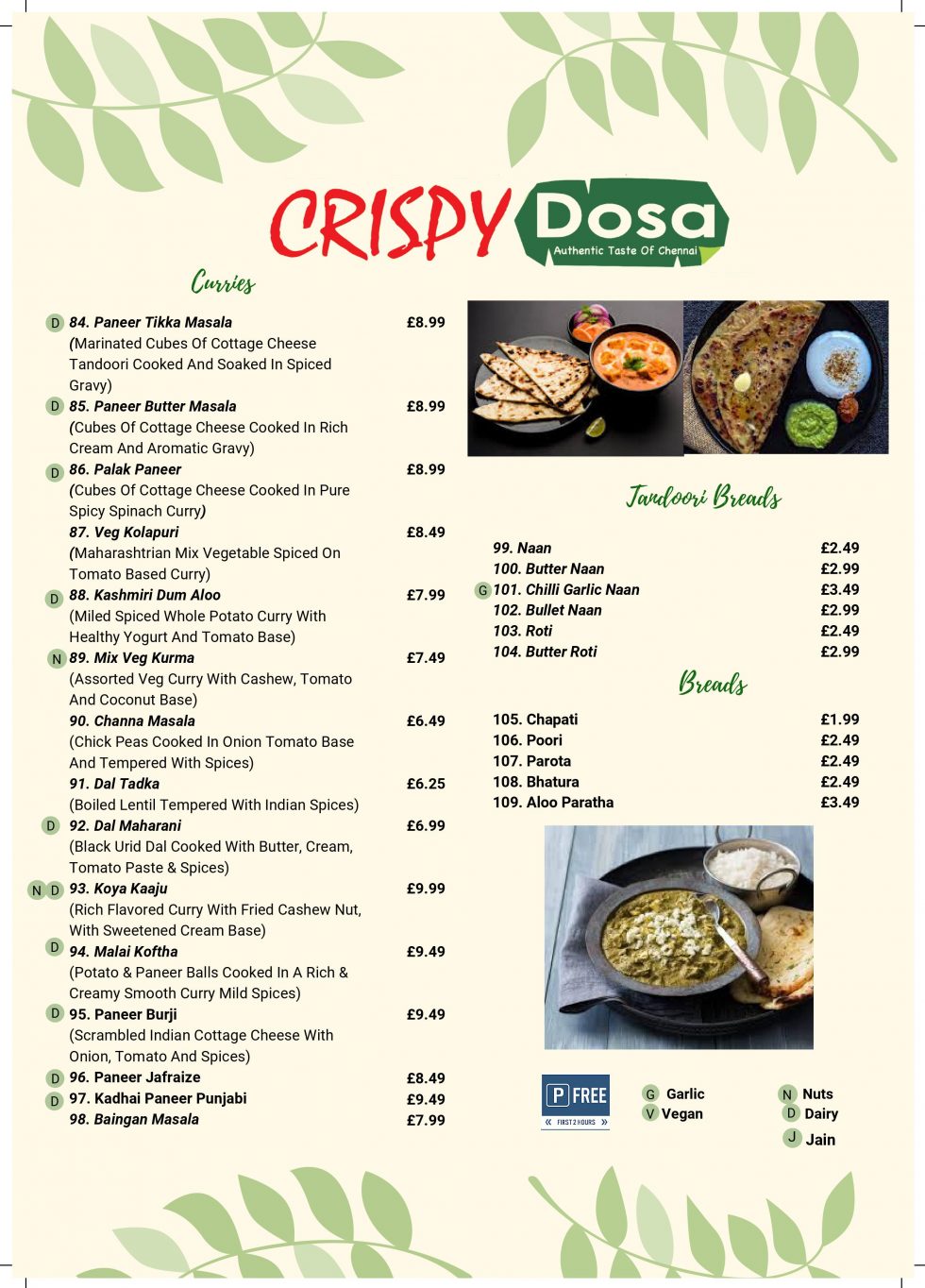 Watford - Crispy Dosa Restaurant